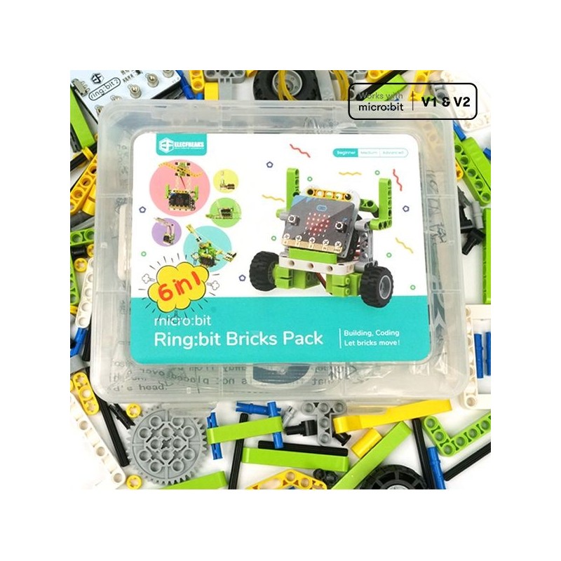 Ring:bit Bricks Pack (Senza micro:bit board )(Spese di trasporto Esclu – Basco Bazar 2 srl