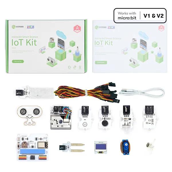 micro:bit smart science IoT kit (Senza micro:bit)(Spese di trasporto E ...
